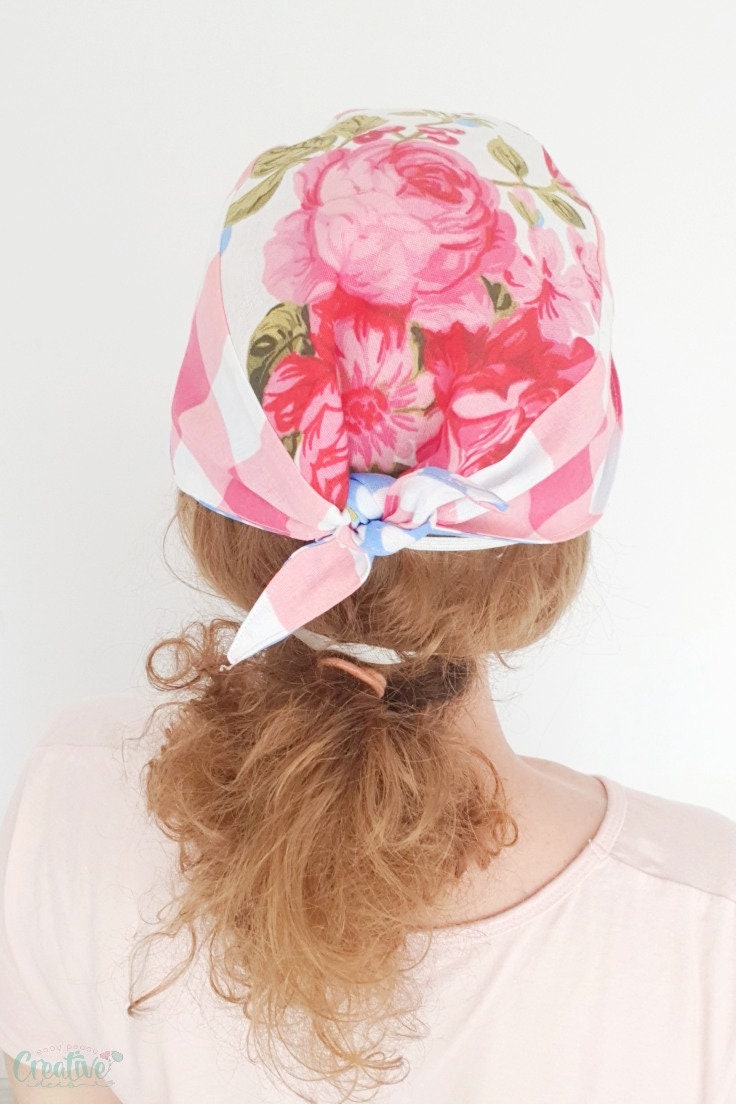 Reversible Scrub Cap Pattern - Etsy