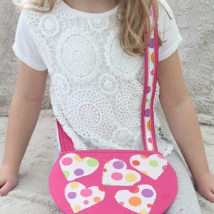 Round Crossbody Bag Pattern for Girls, Crossbody Bag, Cross Body Bag ...