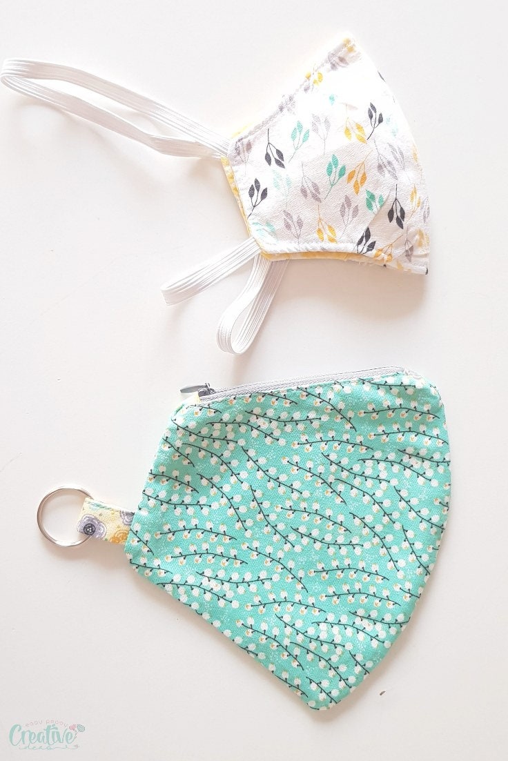 Face Mask Pouch Sewing Pattern Diy Face Mask Pouch Mask - Etsy