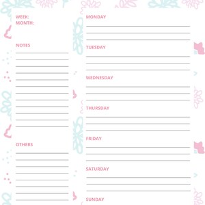 2021 Yearly Planner Printable, Yearly Planner, Planner Printable ...