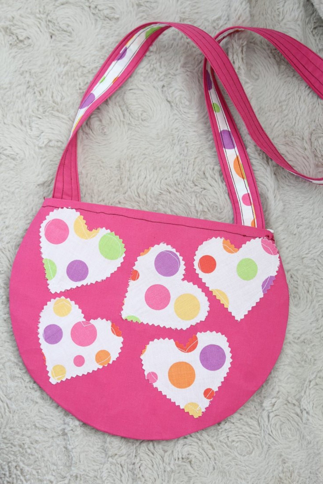 Round Crossbody Bag Pattern for Girls, Crossbody Bag, Cross Body Bag ...