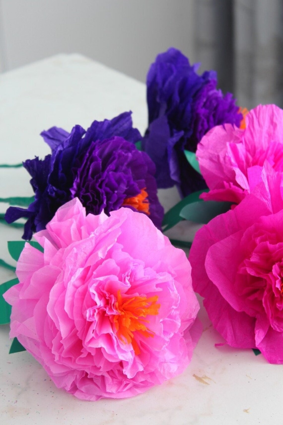 Paper Peonies Templates DIY Paper Peonies Templates for - Etsy