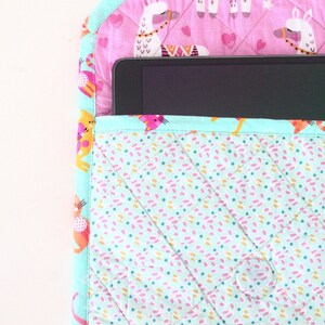 Quilted Table Case Sewing Pattern, DIY Tablet Case, How to Make a ...