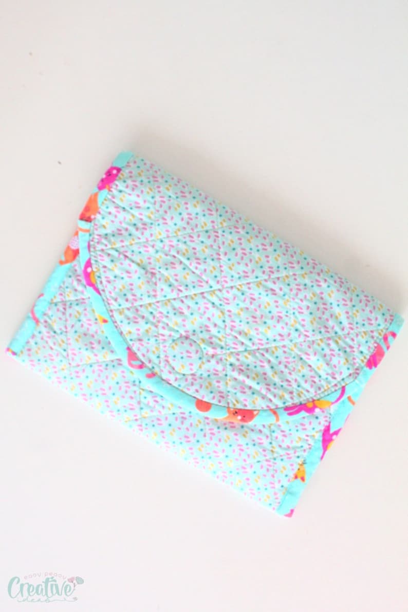 Quilted Table Case Sewing Pattern, DIY Tablet Case, How to Make a ...