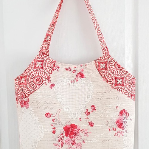 Deep Front Pocket Tote Bag Pattern Pocket Tote Bag Pattern - Etsy