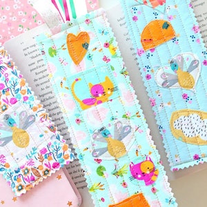 Scrappy Bookmark Sewing Tutorial, Easy Bookmarks to Sew, Fabric ...