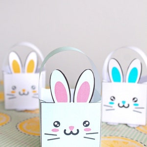 Printable Easter Basket, Easter Basket Craft, Easter Basket Template ...