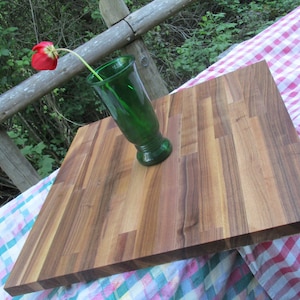 Cafe Table Butcher Block, Walnut Butcher Block Table, Table Top, Cafe ...