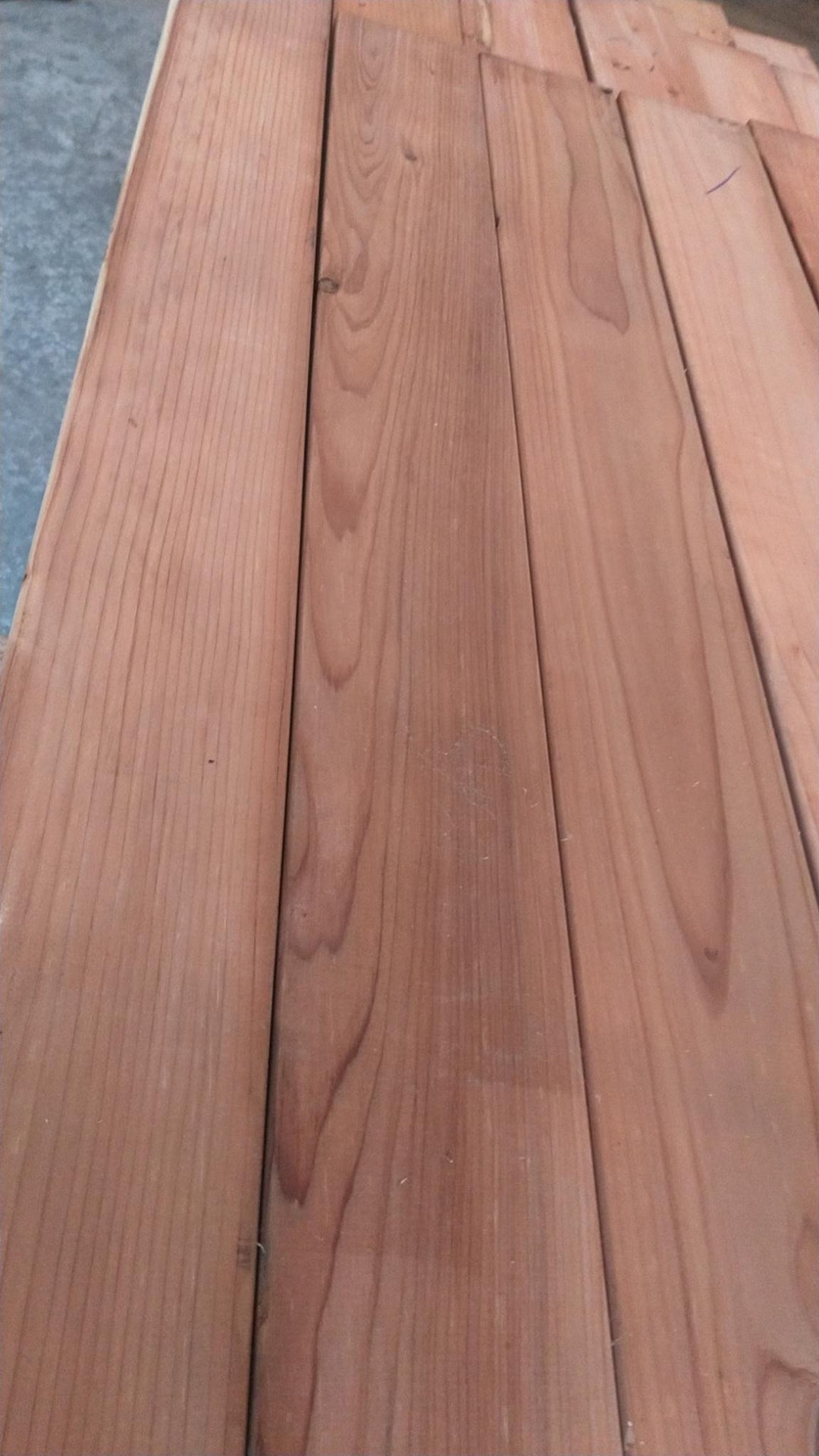 Secuoya (secoya gigante), S4S, madera de secuoya, bonito lote de madera ...