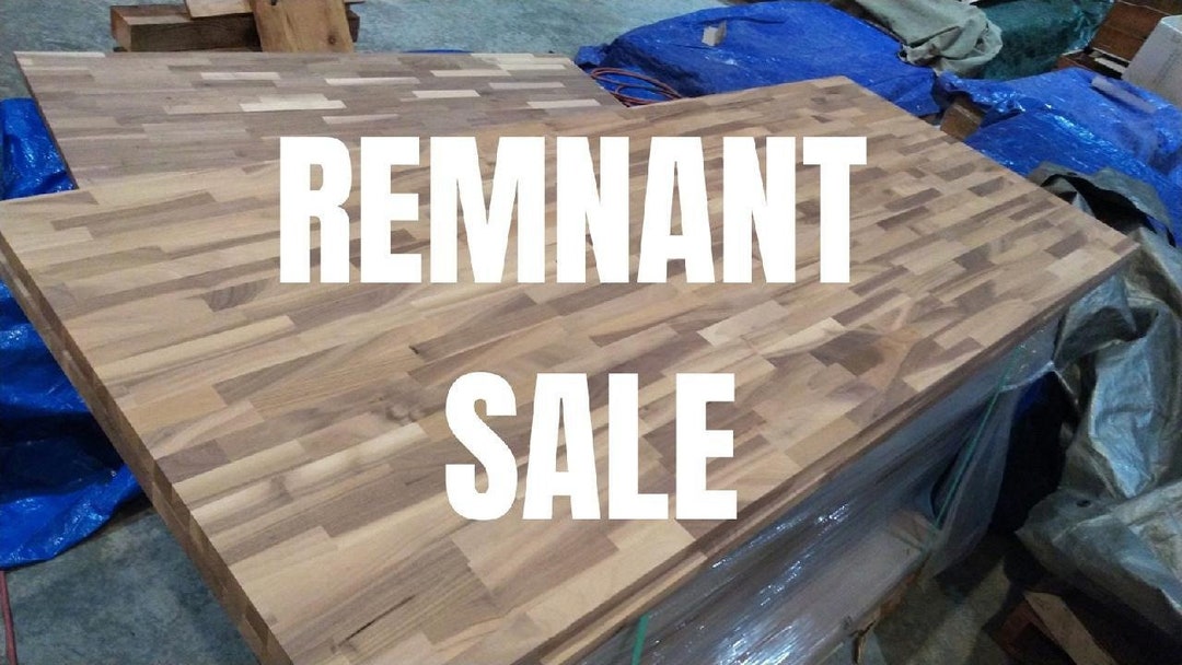 Walnut Butcher Block Desktop,many Sizes, Everything in Stock , Black ...