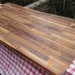 Pretty Walnut Butcher Block Desktop, 25-30 X 48 to 72 Inch Long USA ...