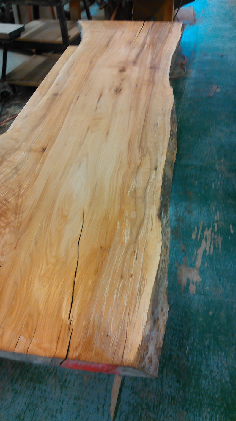 Live Edge Maple Table/desk Figured and Quilted Maple Slab 9 | Etsy