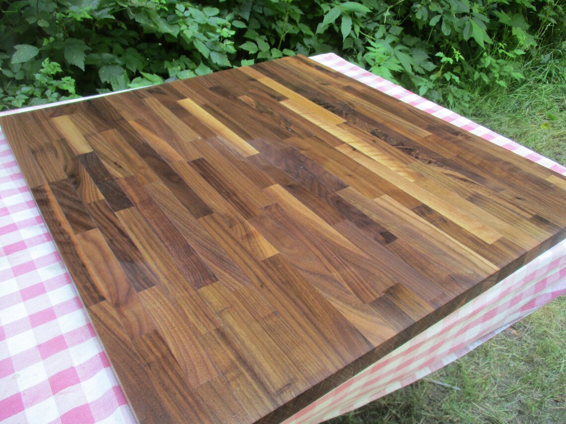 Cafe Table /end Table , Blow Out Walnut Restaraunt Tables Butcher Block ...