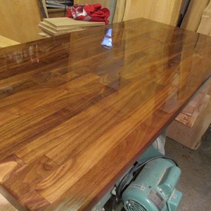 Butcher Block Walnut Desk Top 25 " and 30 " Wide Tops, Many Legnths ...