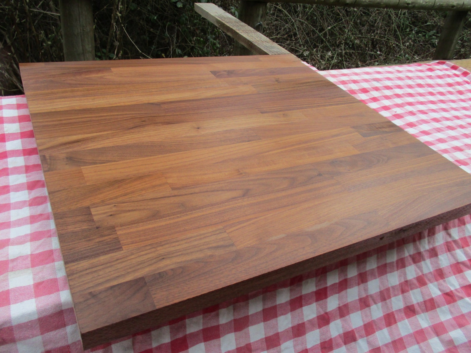Cafe Table Butcher Block, Walnut Butcher Block Table, Table Top, Cafe ...