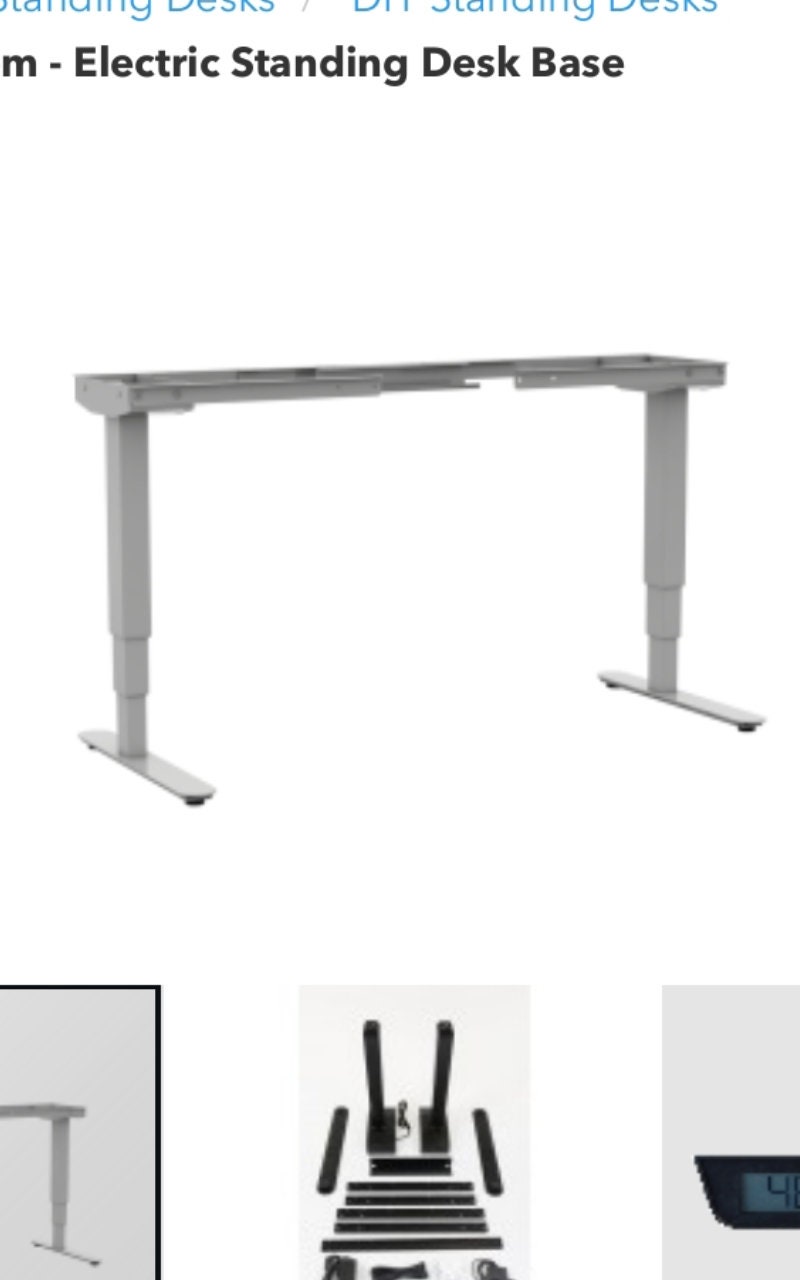 Sit Stand Desk Combo , Complete BYO, Desk Set, Made in USA, W Bosch ...