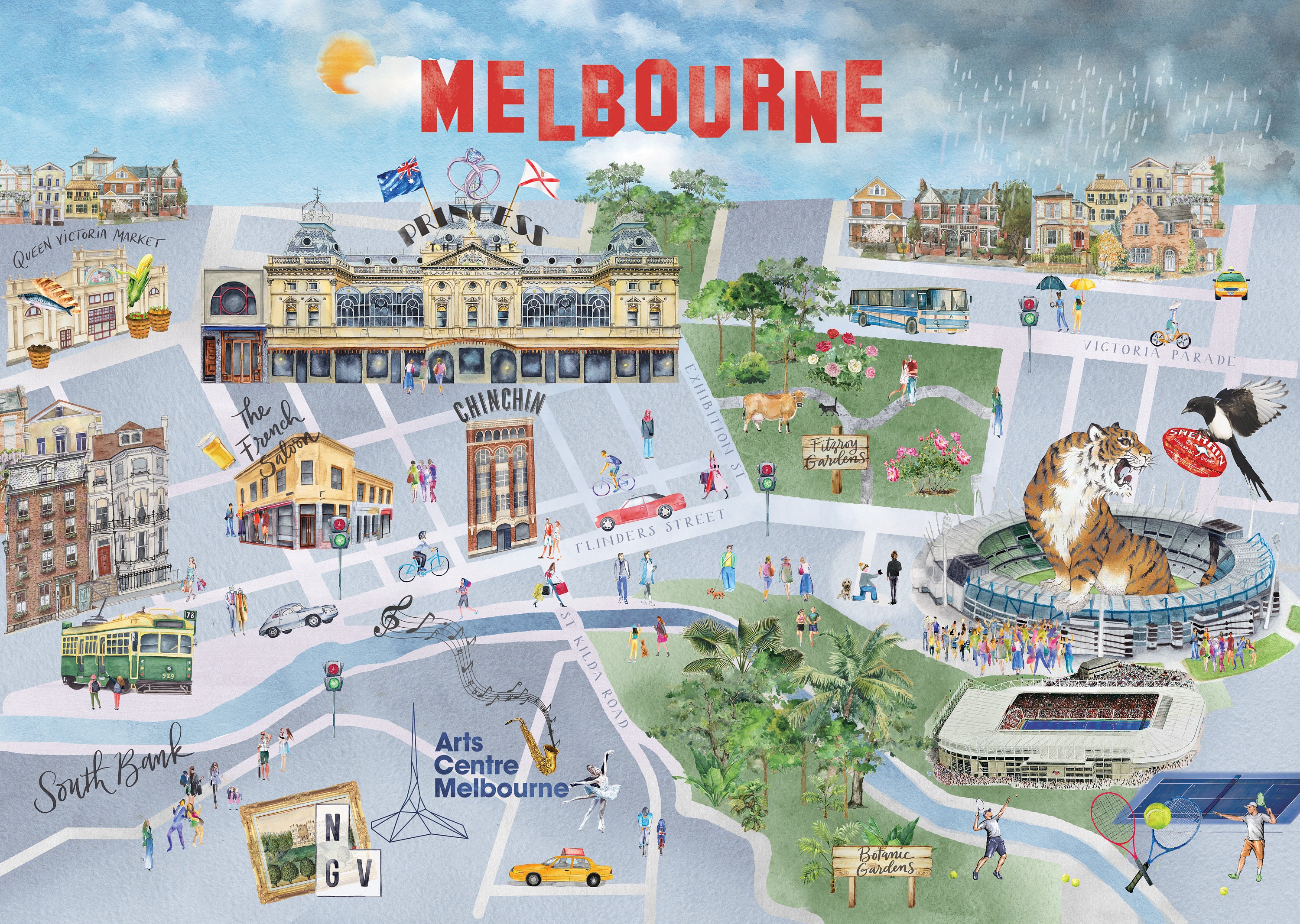 Melbourne Map Digital Download (Instant Download) - Etsy Australia Melbourne Map Digital Download (Instant Download) - Etsy Australia