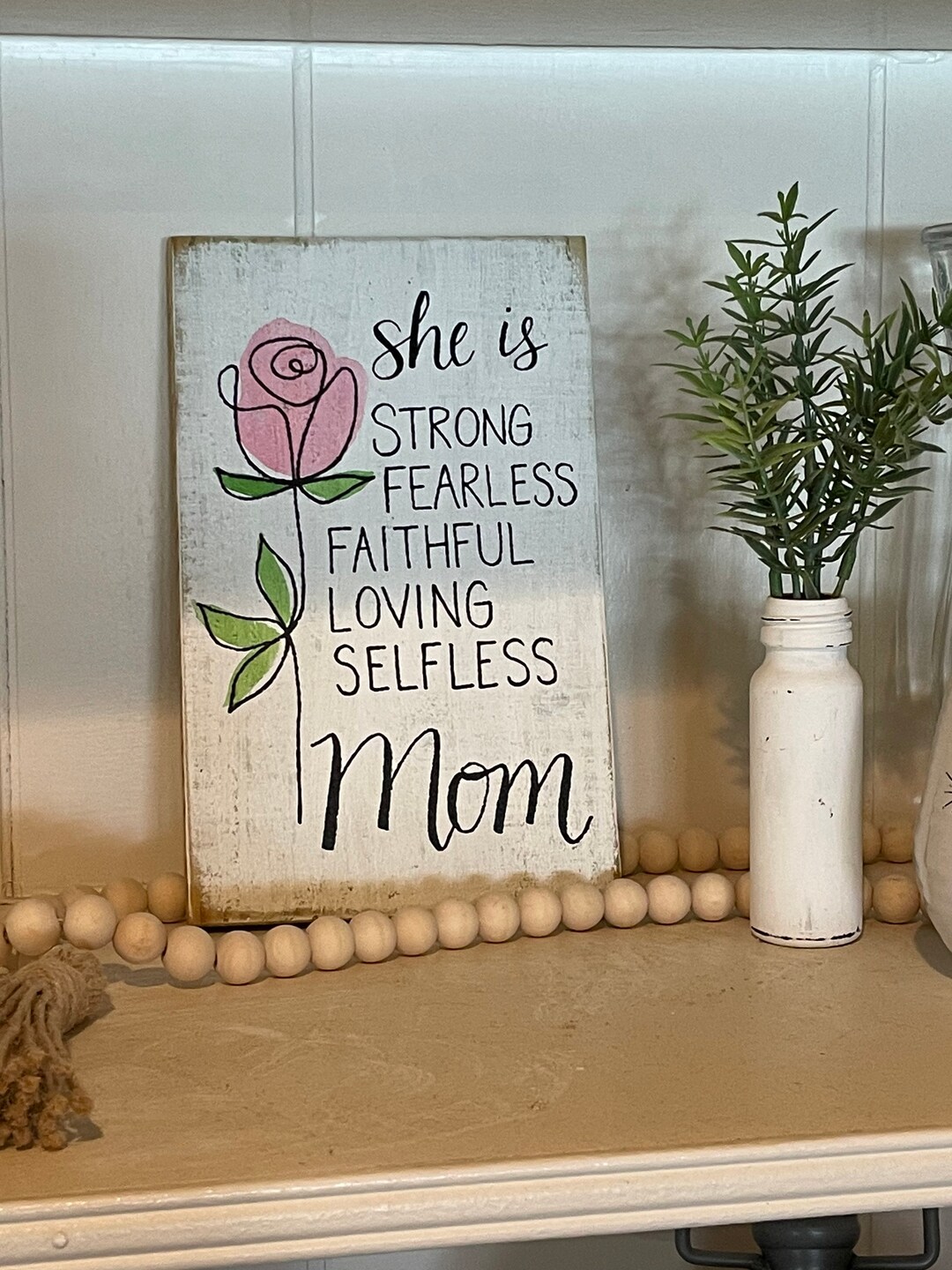 Mom is - Mother’s Day - Gift for Mom - Sign - Etsy