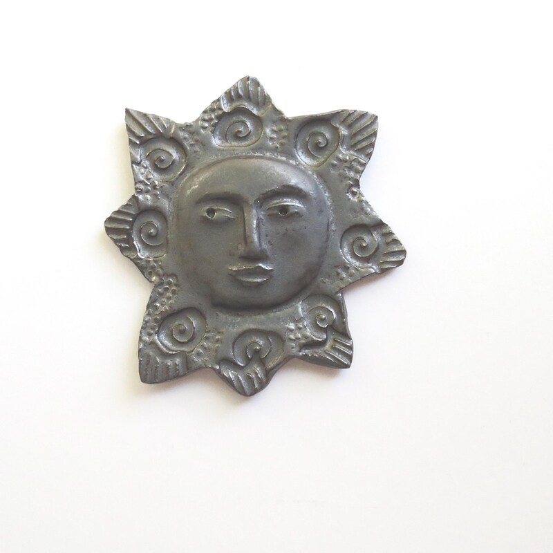 Wall Art Sun Ceramic - Etsy
