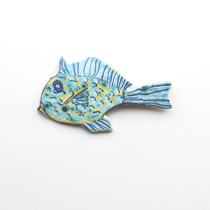 Ceramic Fish Wall Art - Etsy