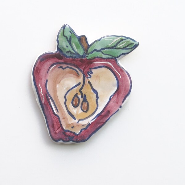 Apple Spoon Rest - Etsy