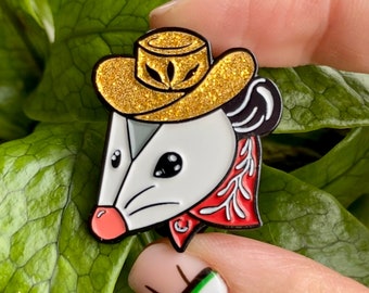 Crying Possum Hard Enamel Pin / Opossum Funny Cute Lapel - Etsy