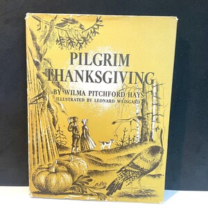 Vintage Children's Book, Thanksgiving,pilgrims, Indians, 1950s, MINTY ...