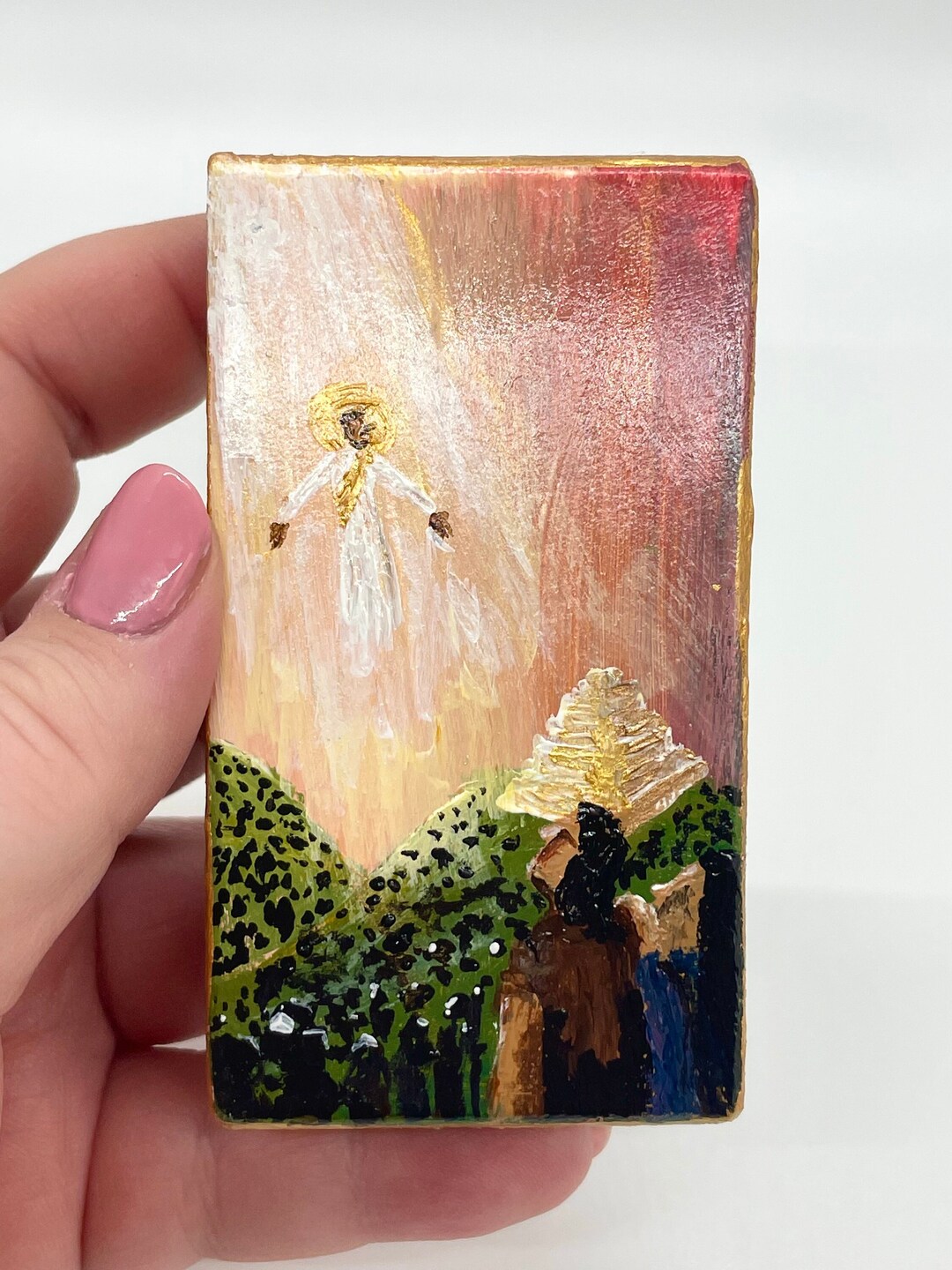 One Fold One Shepherd Bible Stories Jesus Painting - Etsy