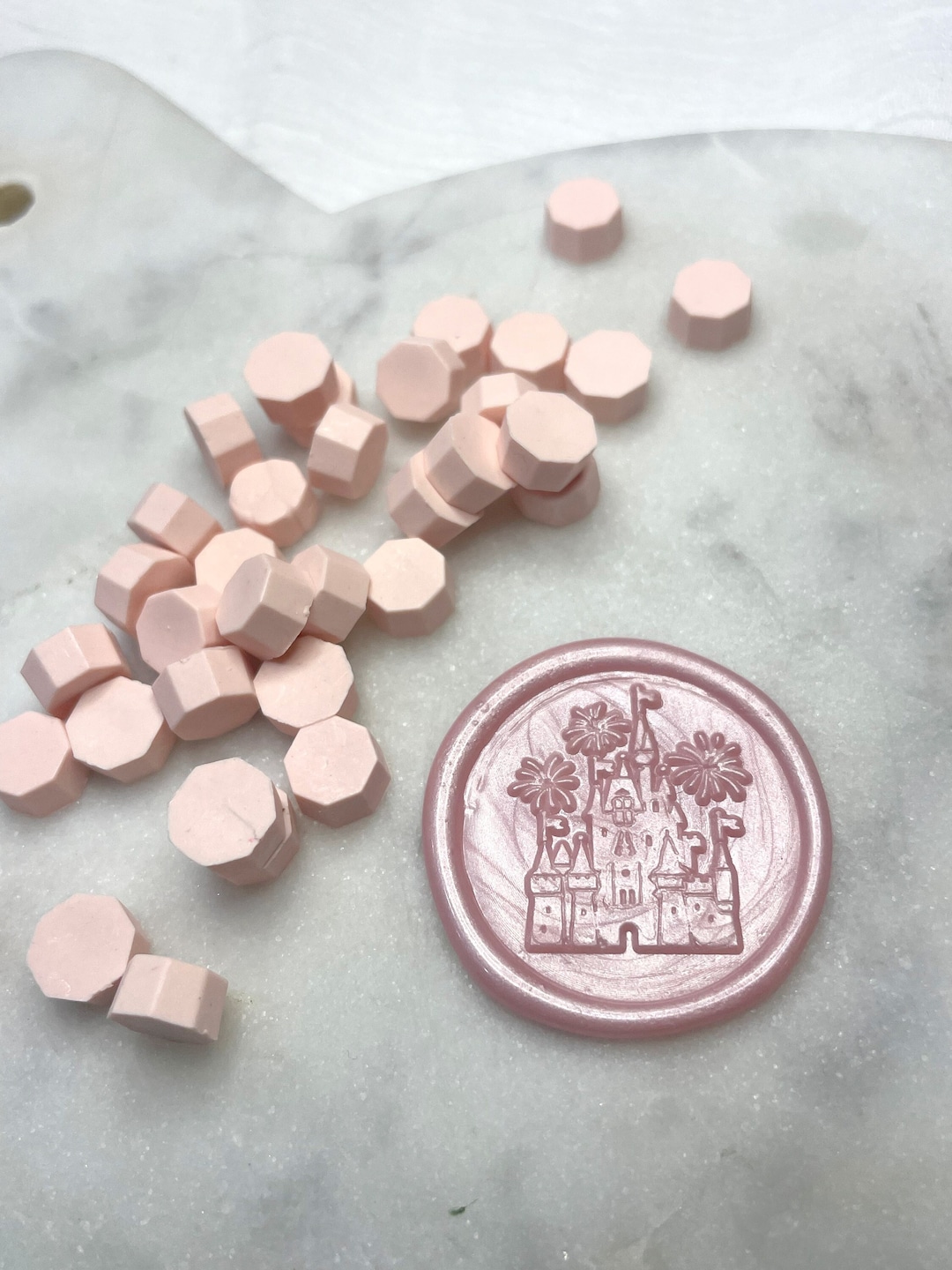 Cinderella Castle Wax Stamp | Disney Princess Birthday Wax Seal | 25 ...