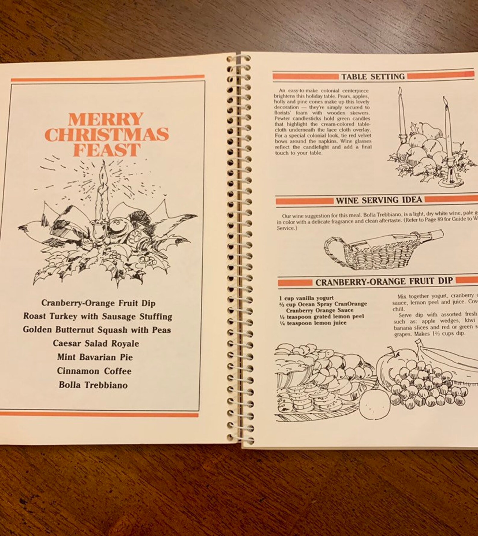My Holiday Entertainment and Recipe Keepsake Cookbook Holiday - Etsy