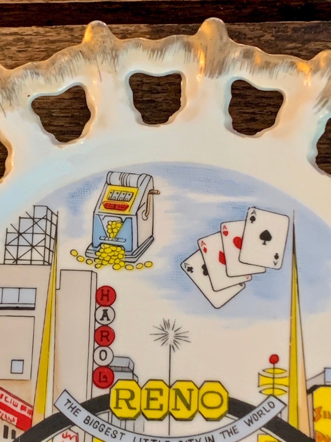 Reno Nevada Souvenir Plate Reno Souvenir Plate Truck Stop - Etsy