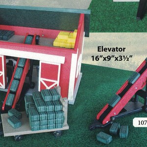 CHILDREN'S Playtime RED Barns, BARN Only Handmade by the Amish in Ohio ...