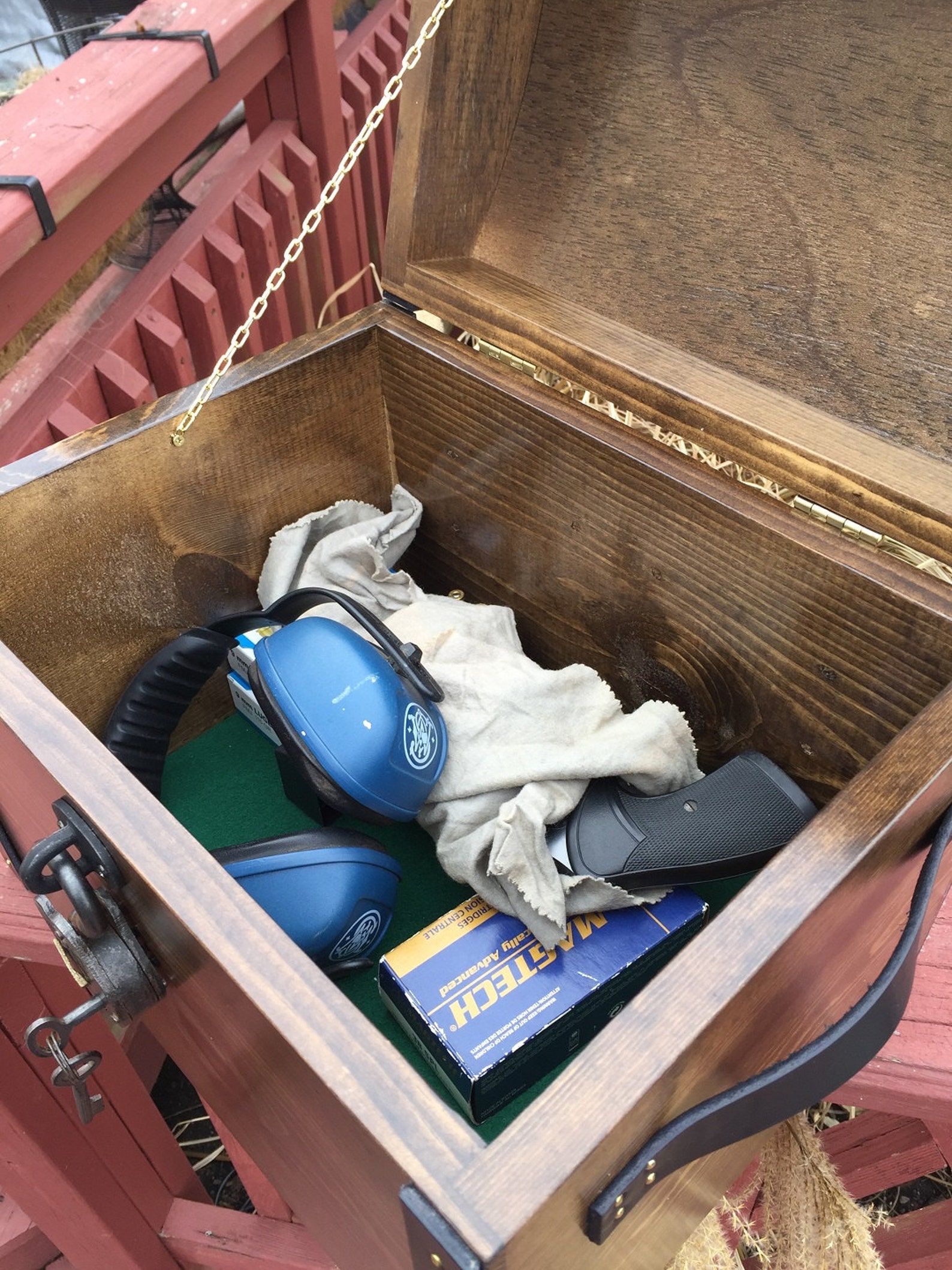 Pistol / Ammunition Storage Box and Pirate Chest. 2 SIZES Now - Etsy