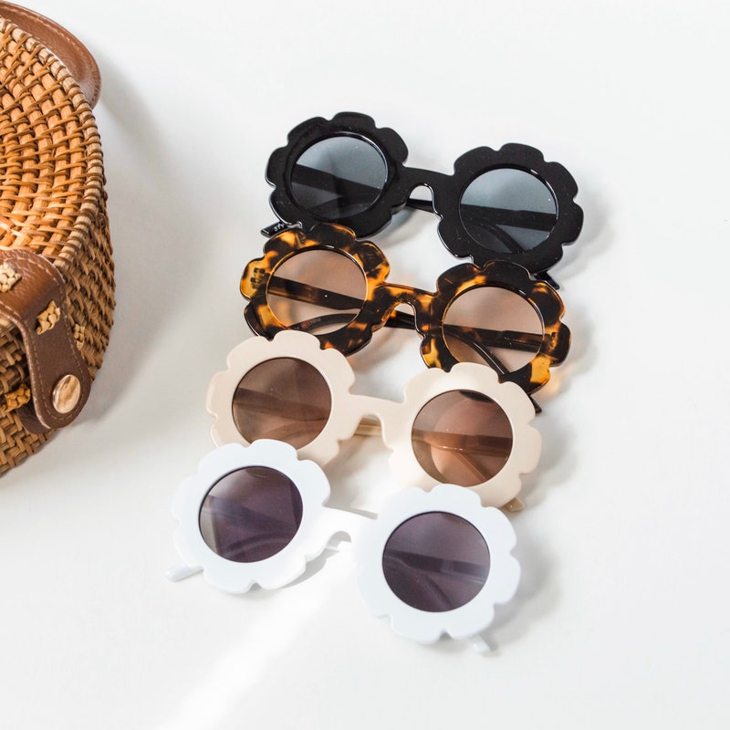 Flower Sunglasses - Etsy