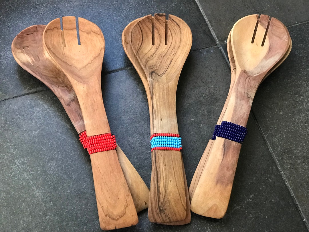 Beaded Wooden Spoons - Etsy