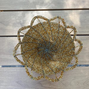 Beaded Basket - Etsy