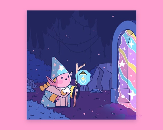 Magic Portal Art Print | Etsy
