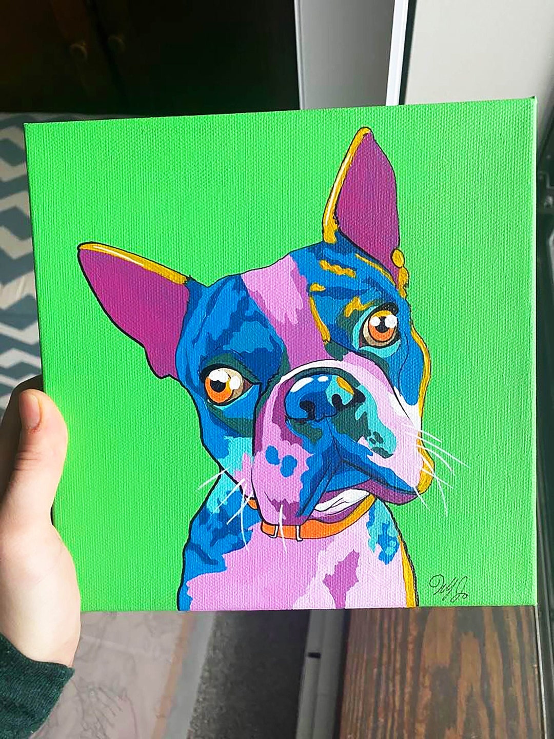 POP ART, Pet Paintings, Custom Pet Portraits, Dog Portrait, Cat ...