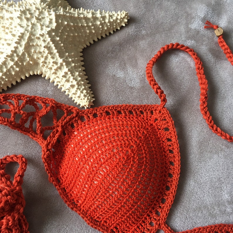 Starfish Boho Bikini PDF Crochet Pattern Digital File Only - Etsy