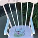 Pink Fairy Rocking Chair, Hand Painted Rocking Chair, Children's ...