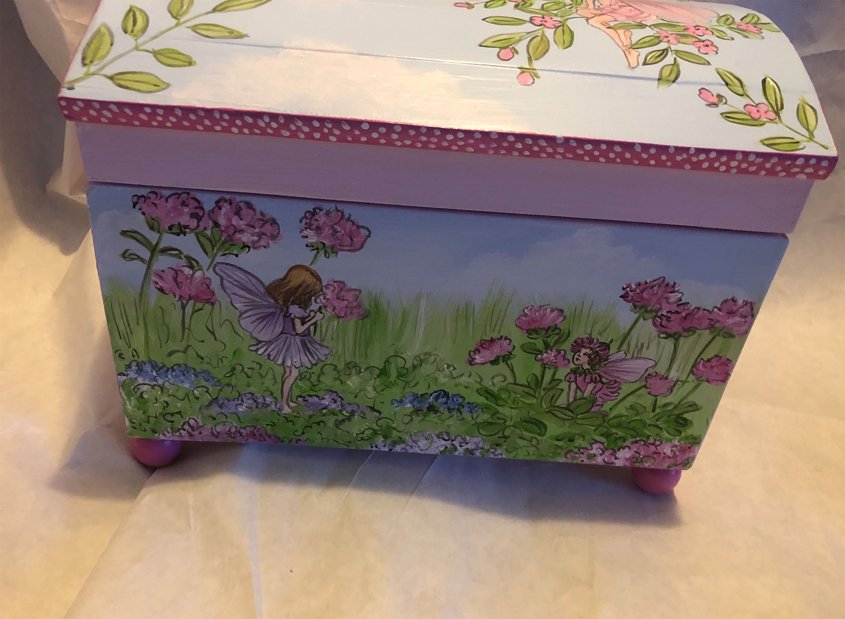 Fairy Memory Box, Child's Memory Box, Hand Painted Memory Box - Etsy