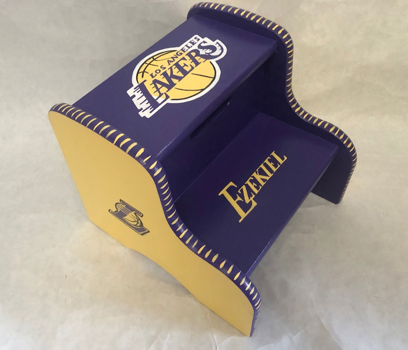 Child's Step Stool, Baseball Step Stool, Yankees Step Stool, Hand ...