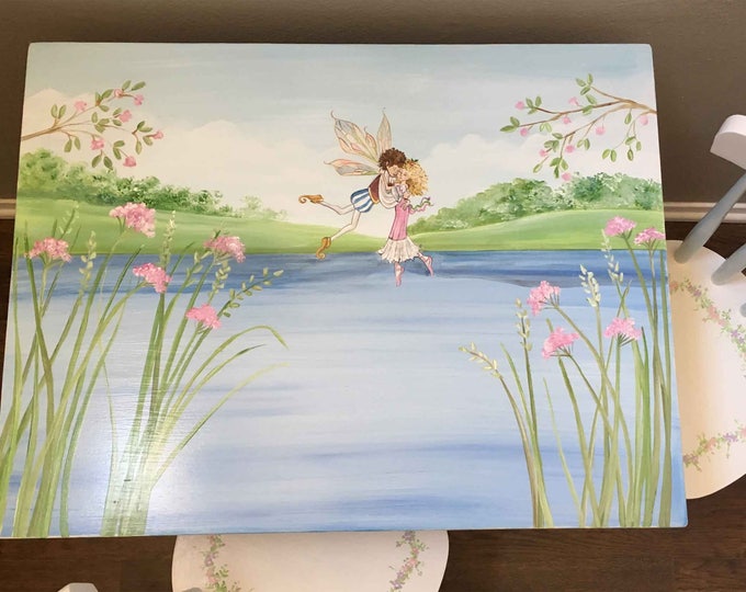 Fairy Table and Chair Set Hand Painted Child's Table and - Etsy