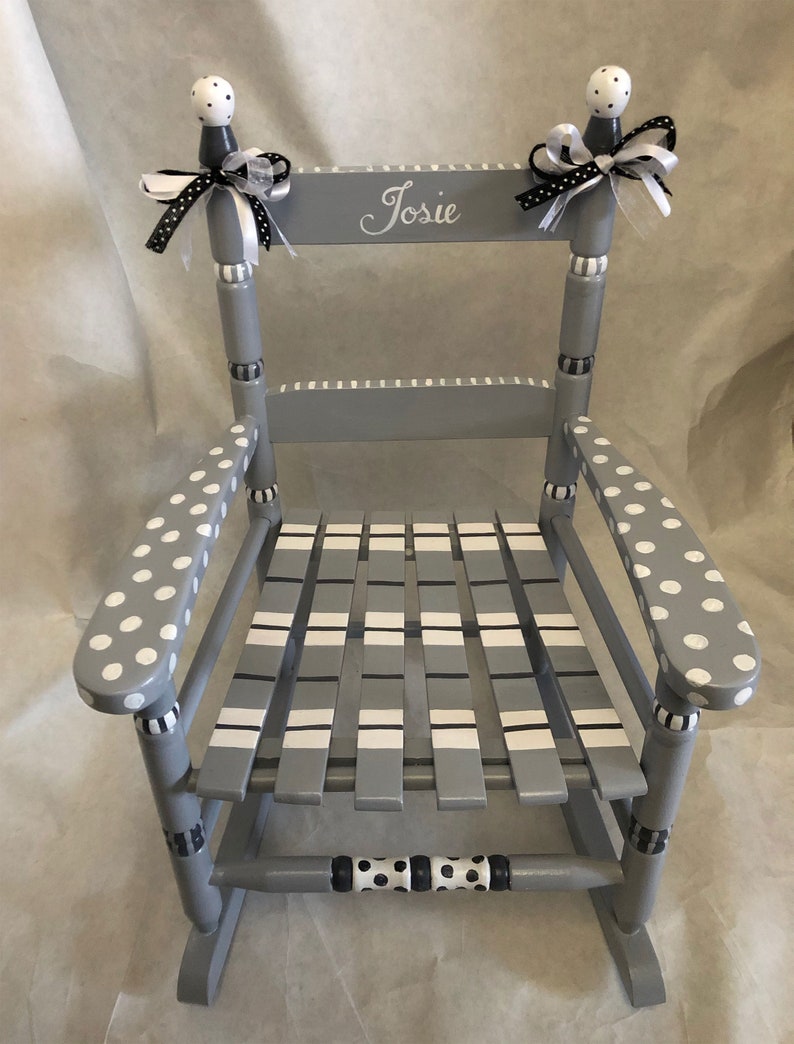 Cottage Rocker Hand Painted Child's Rocking Chair New - Etsy