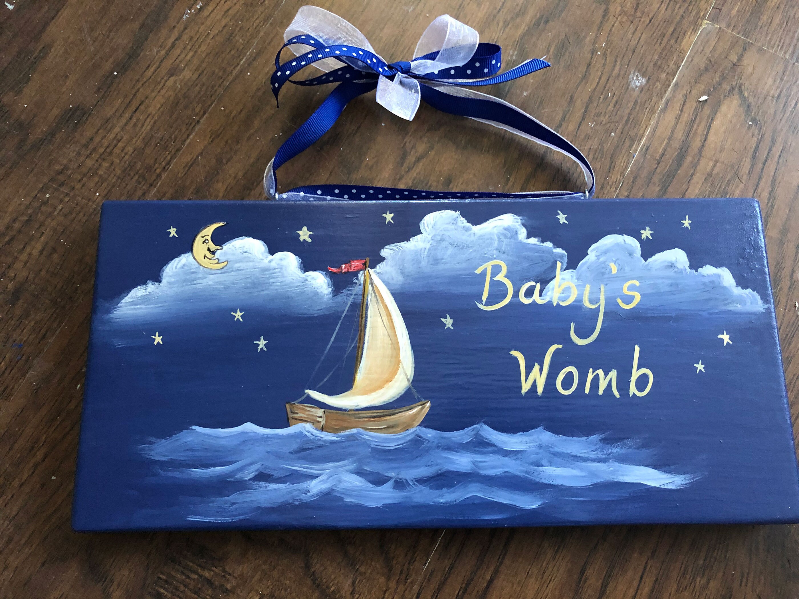 Ship name sign kids name signs kids door sign | Etsy