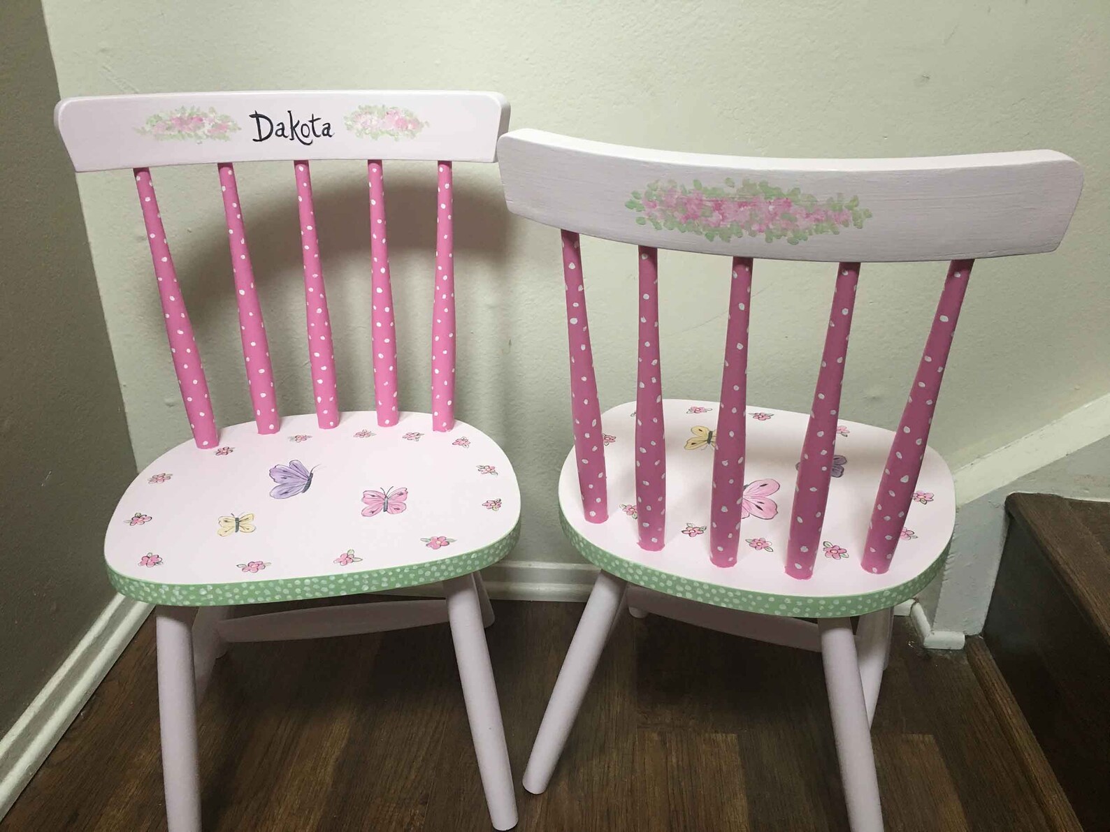 Kids Checkers Table Set Hand Painted Kids Table Sets - Etsy