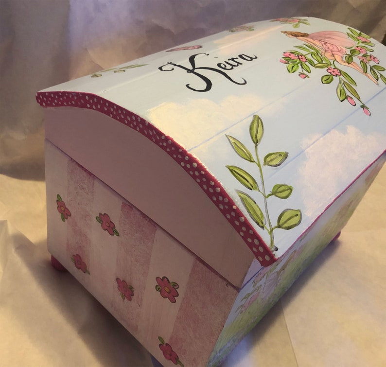 Fairy Memory Box Child's Memory Box Hand Painted Memory - Etsy