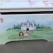 Princess Toy Box, Hand Painted Toy Box, Girls Toy Box, Hand Painted Toy ...