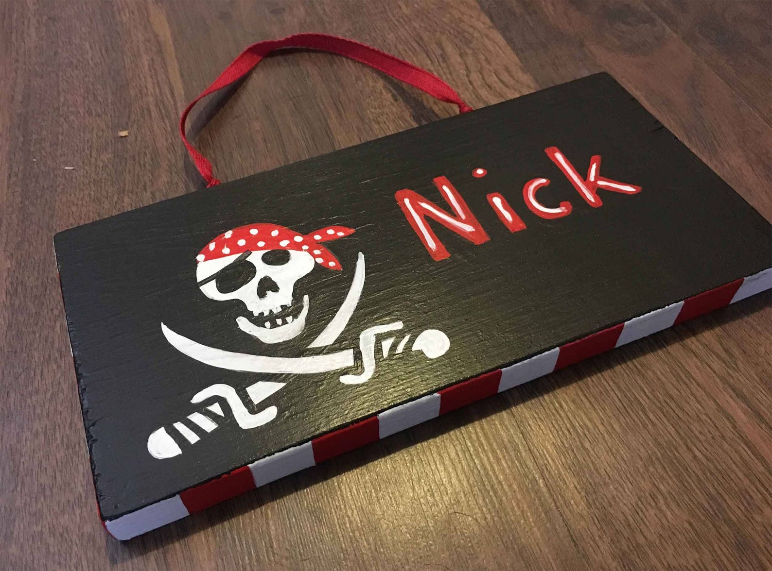 Kids Name Sign Kids Name Sign Boys Door Sign Pirate Name - Etsy