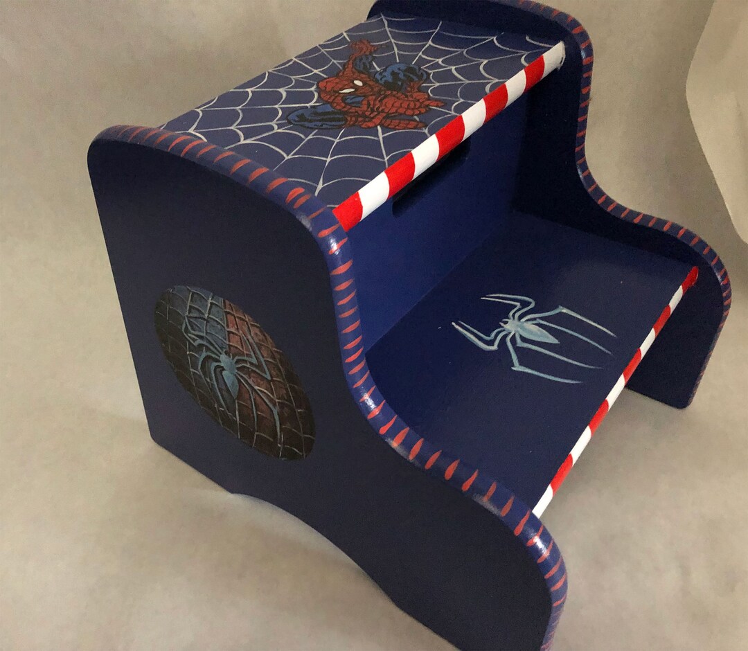 Kids Step Stools, Character Step Stools, Hand Painted Step Stools, Baby ...